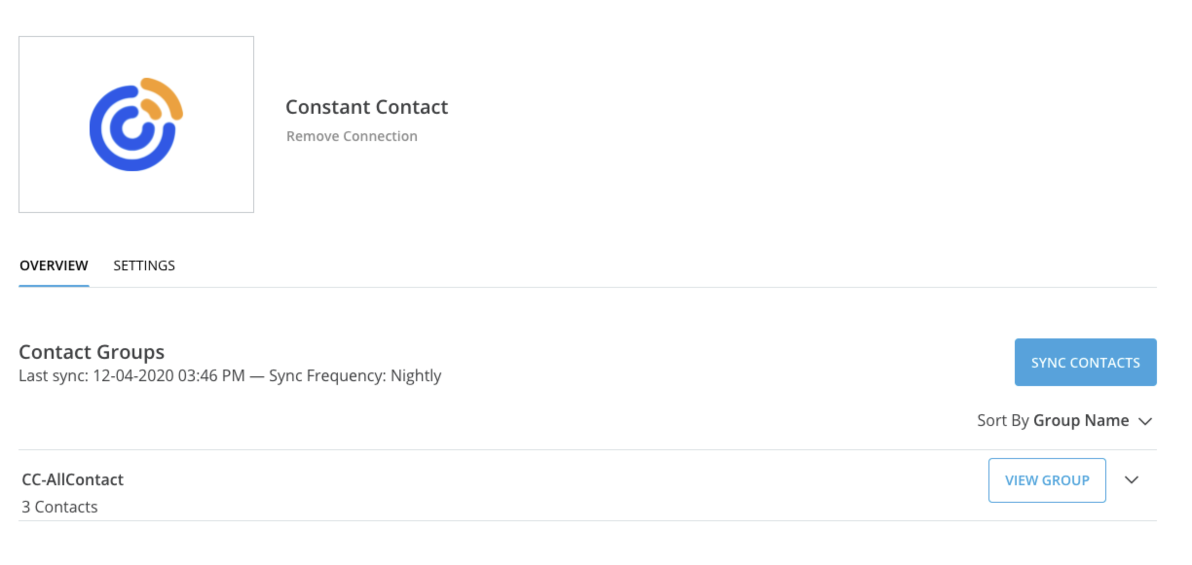 Integrating with Constant Contact