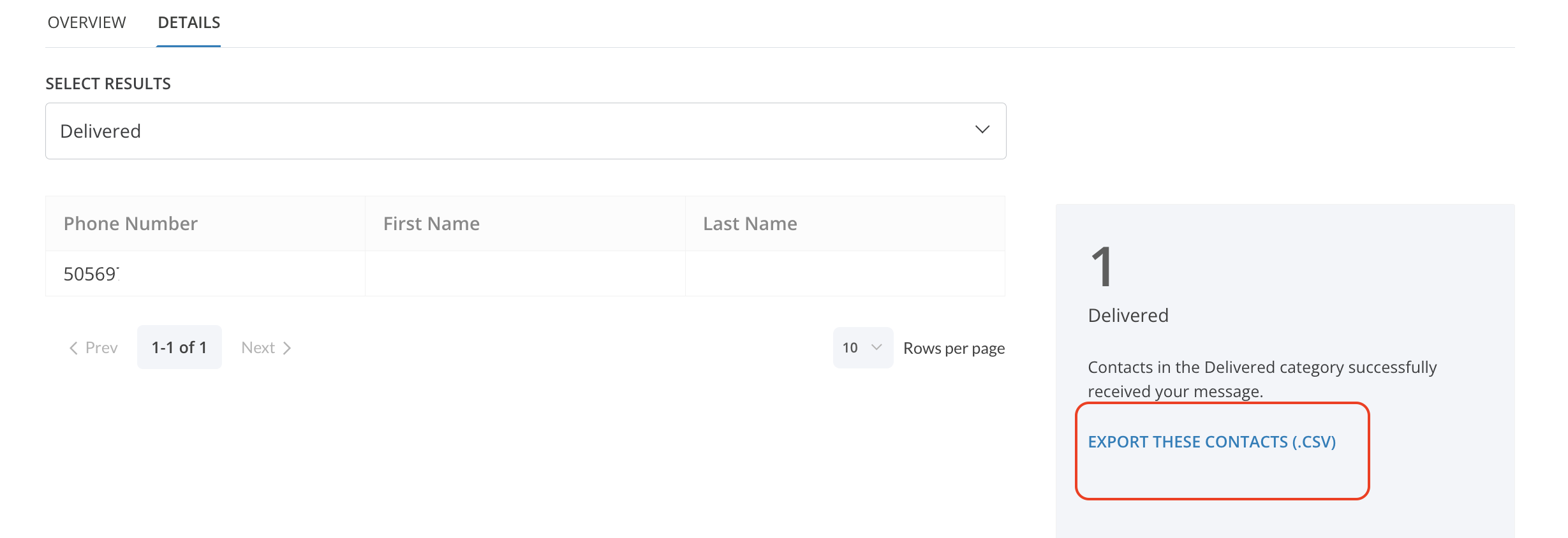 How do I export my contacts?