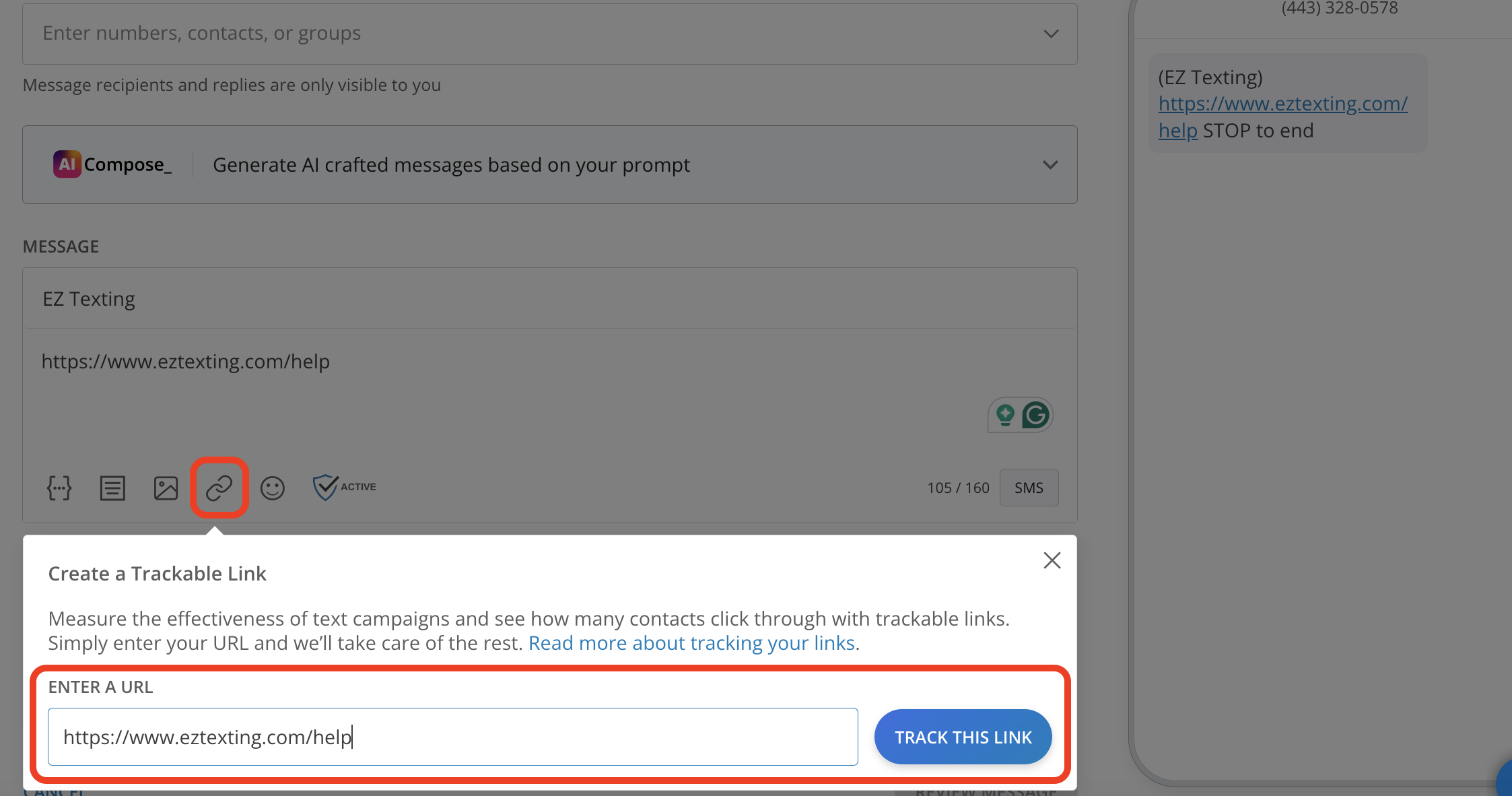 How to Add Links with the Link Shortener