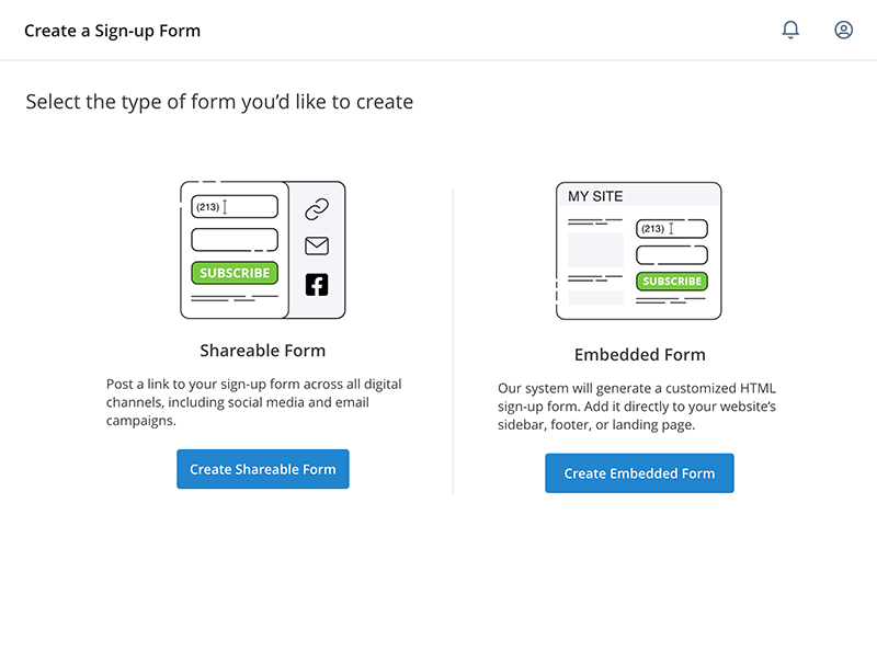 How to Set up a Shareable Sign-Up Form