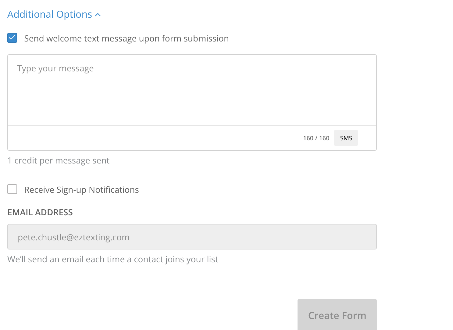 How to Set up a Shareable Sign-Up Form